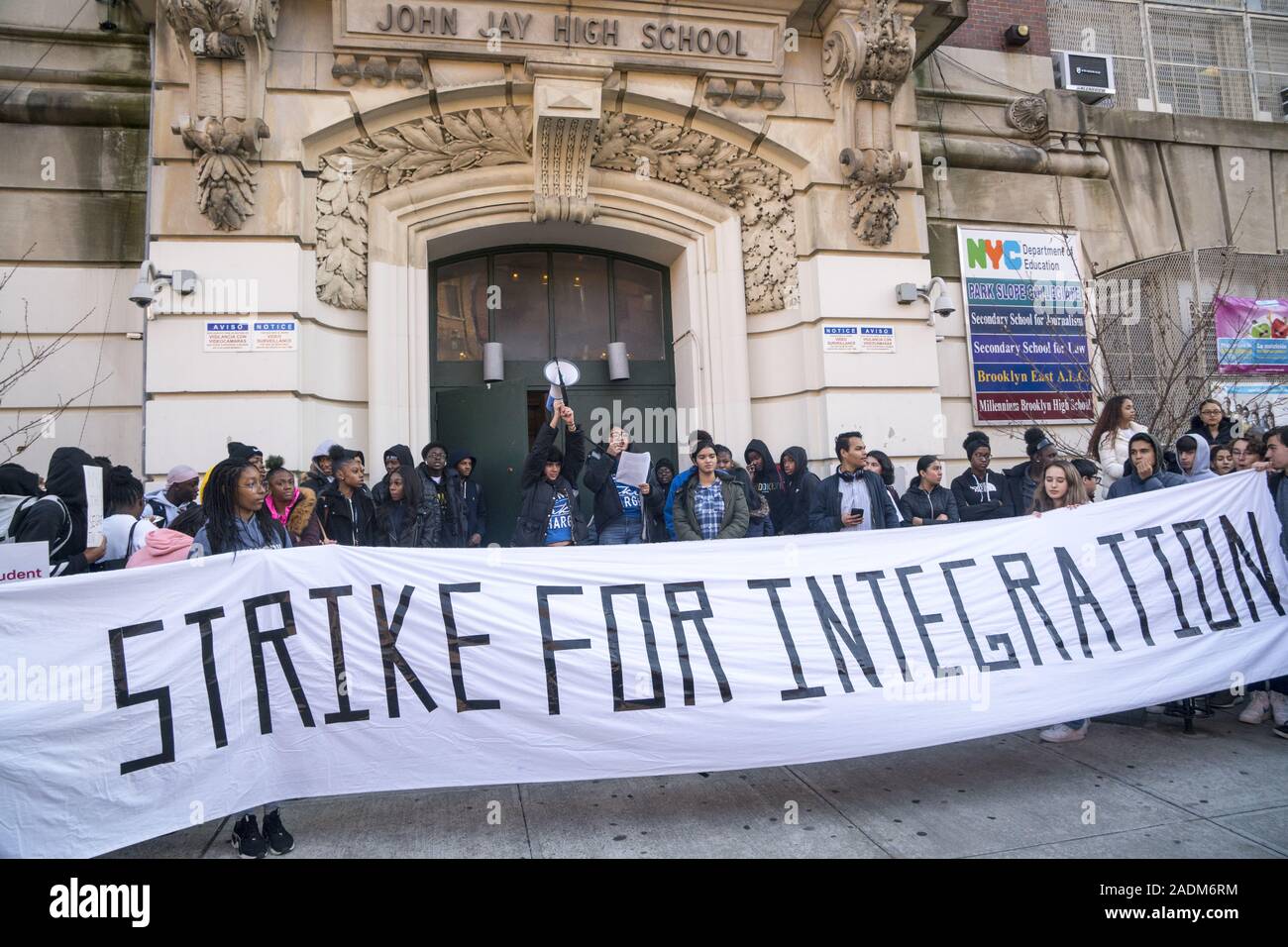 School segregation protest Banque de photographies et d’images à haute ...