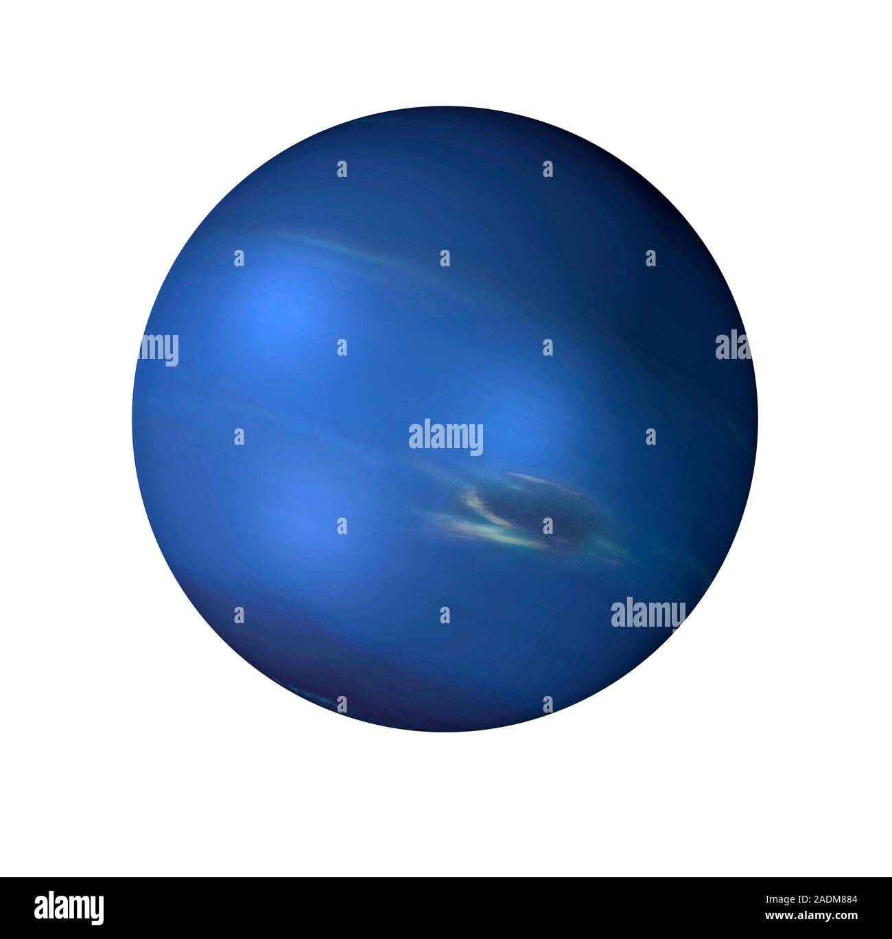 Neptune. L'oeuvre de l'ordinateur de Neptune, la planète extérieure du ...