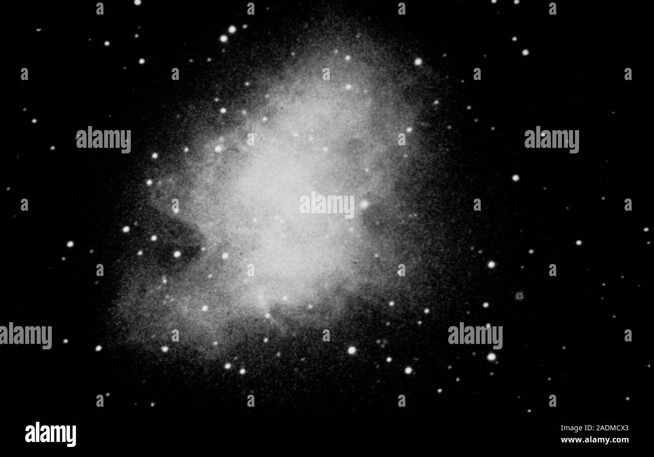 Près de photographie infrarouge de la Nébuleuse du Crabe (M1, NGC 1952 ...