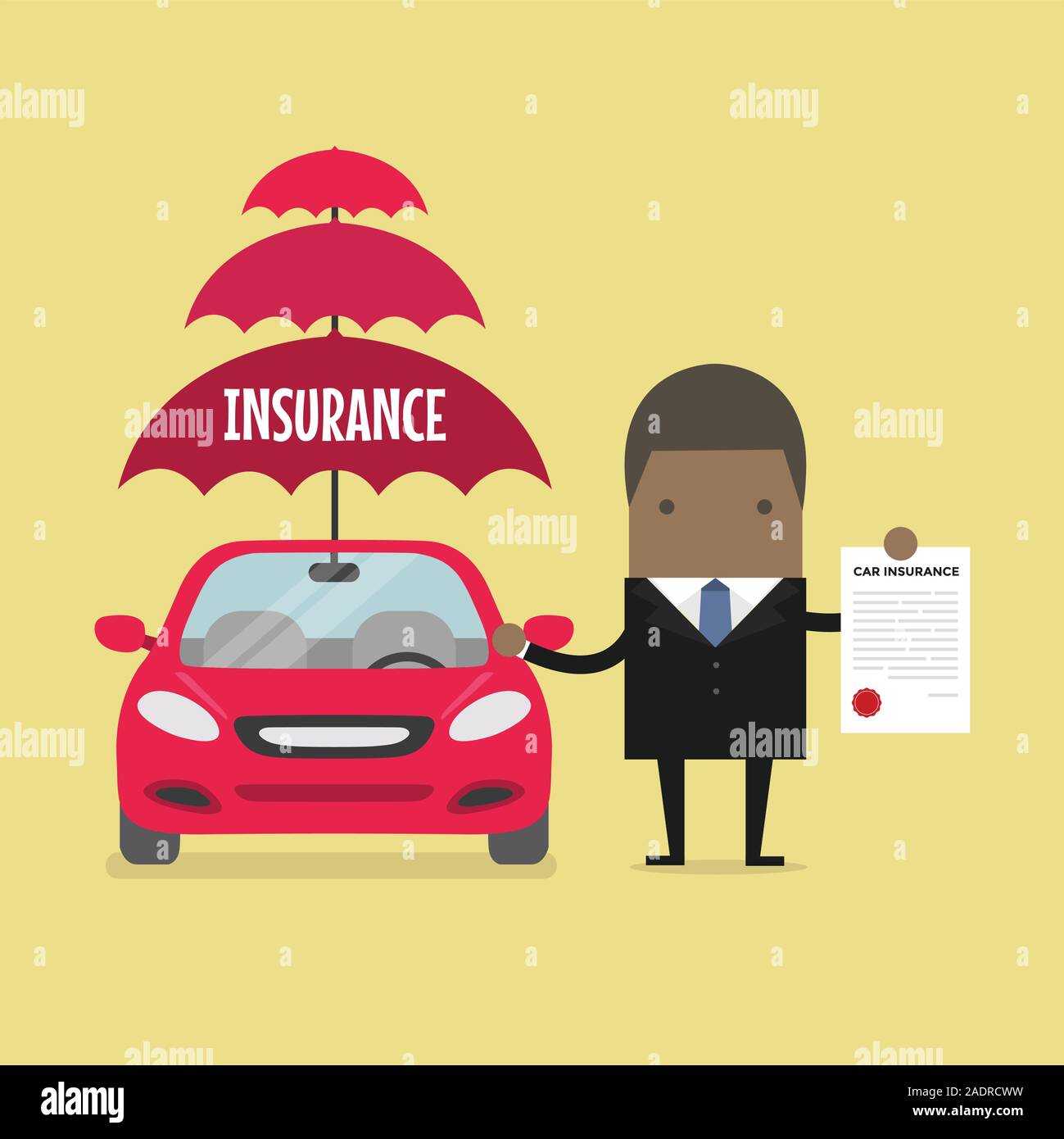 Car mechanic african Banque d'images vectorielles - Alamy