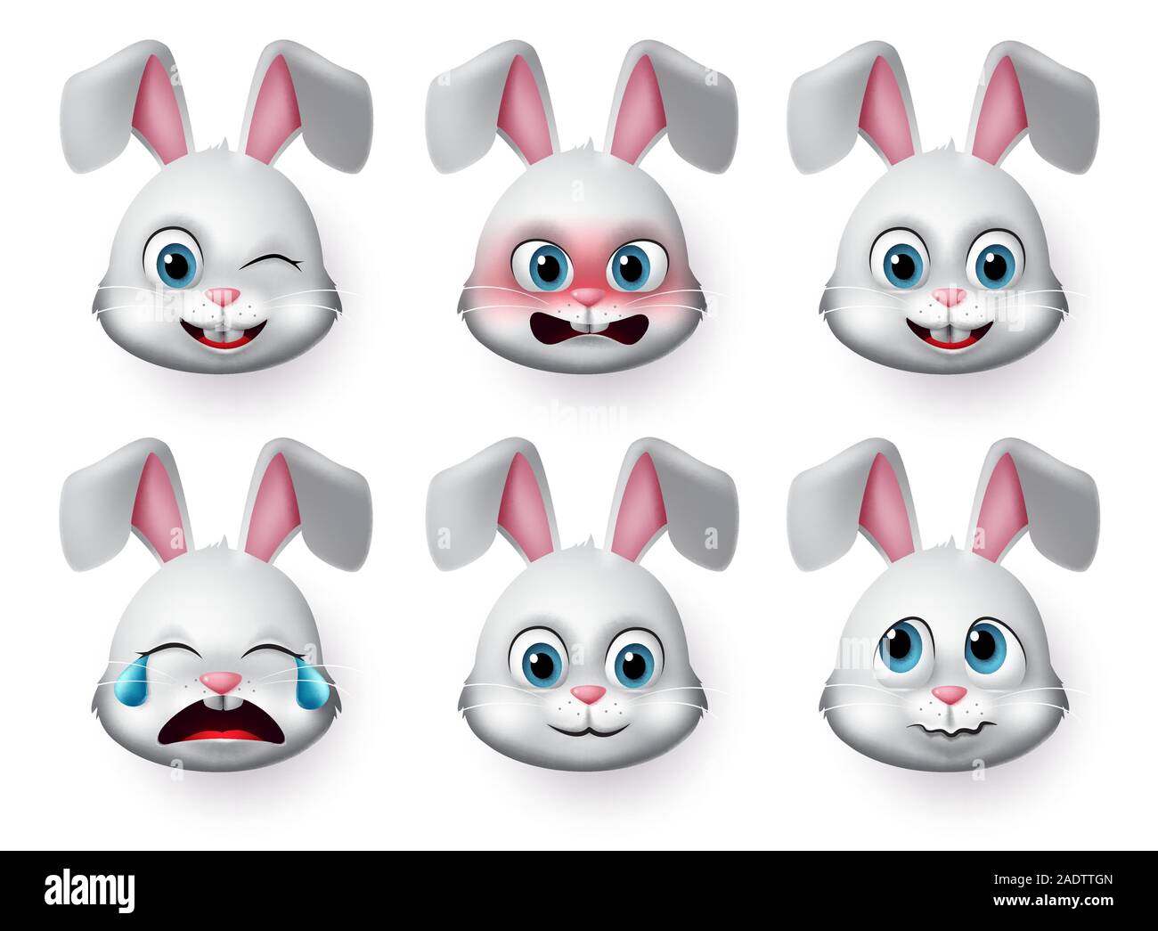 émotions animales Banque d'images vectorielles - Alamy