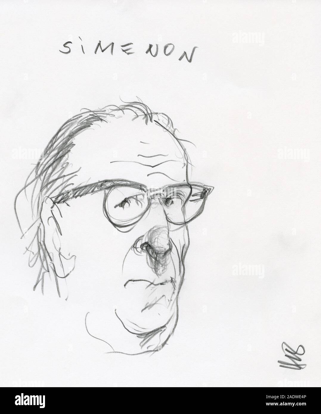 Georges simenon Banque de photographies et d’images à haute résolution ...