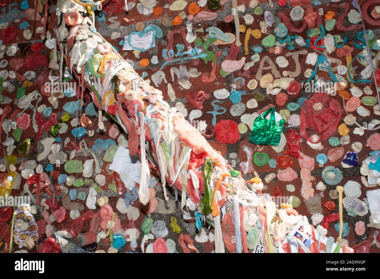 Mur de gomme seattle Banque de photographies et d’images à haute ...