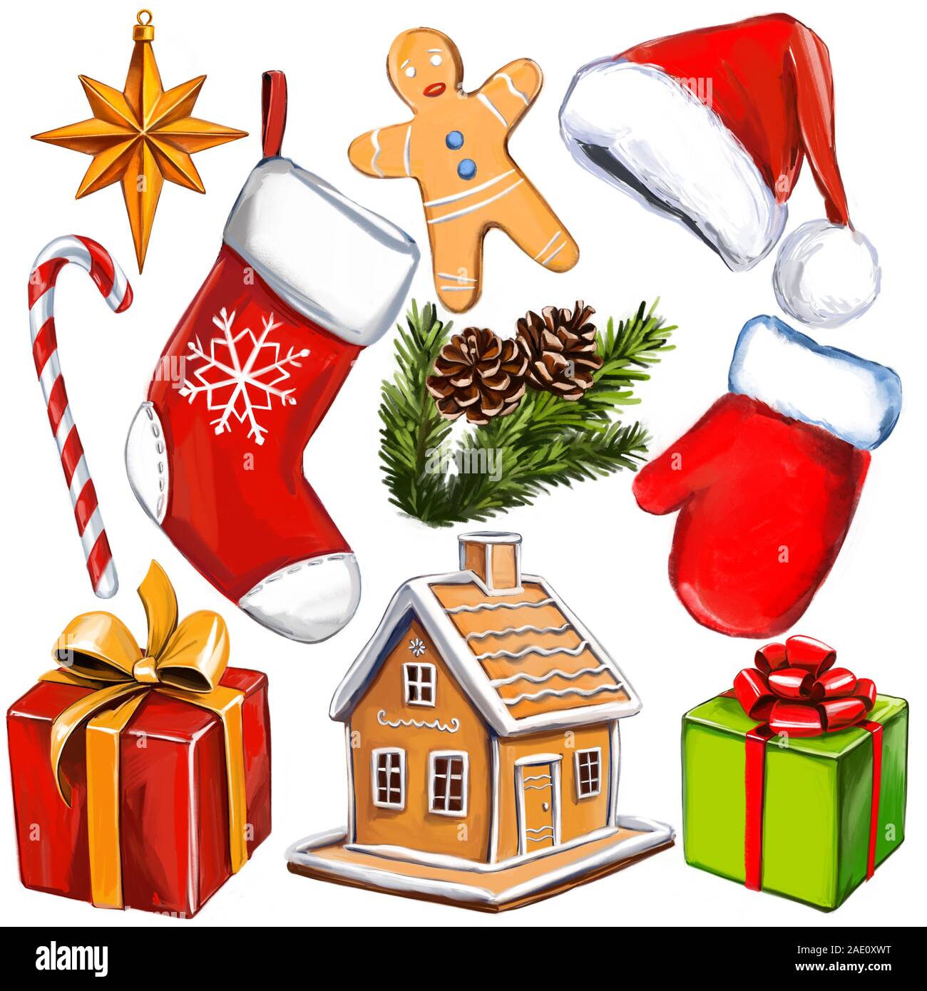 Symboles de noël Banque de photographies et d’images à haute résolution ...