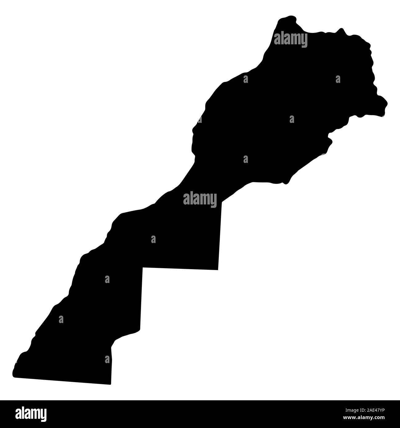 Emblem flag morocco country state Banque d'images noir et blanc - Alamy