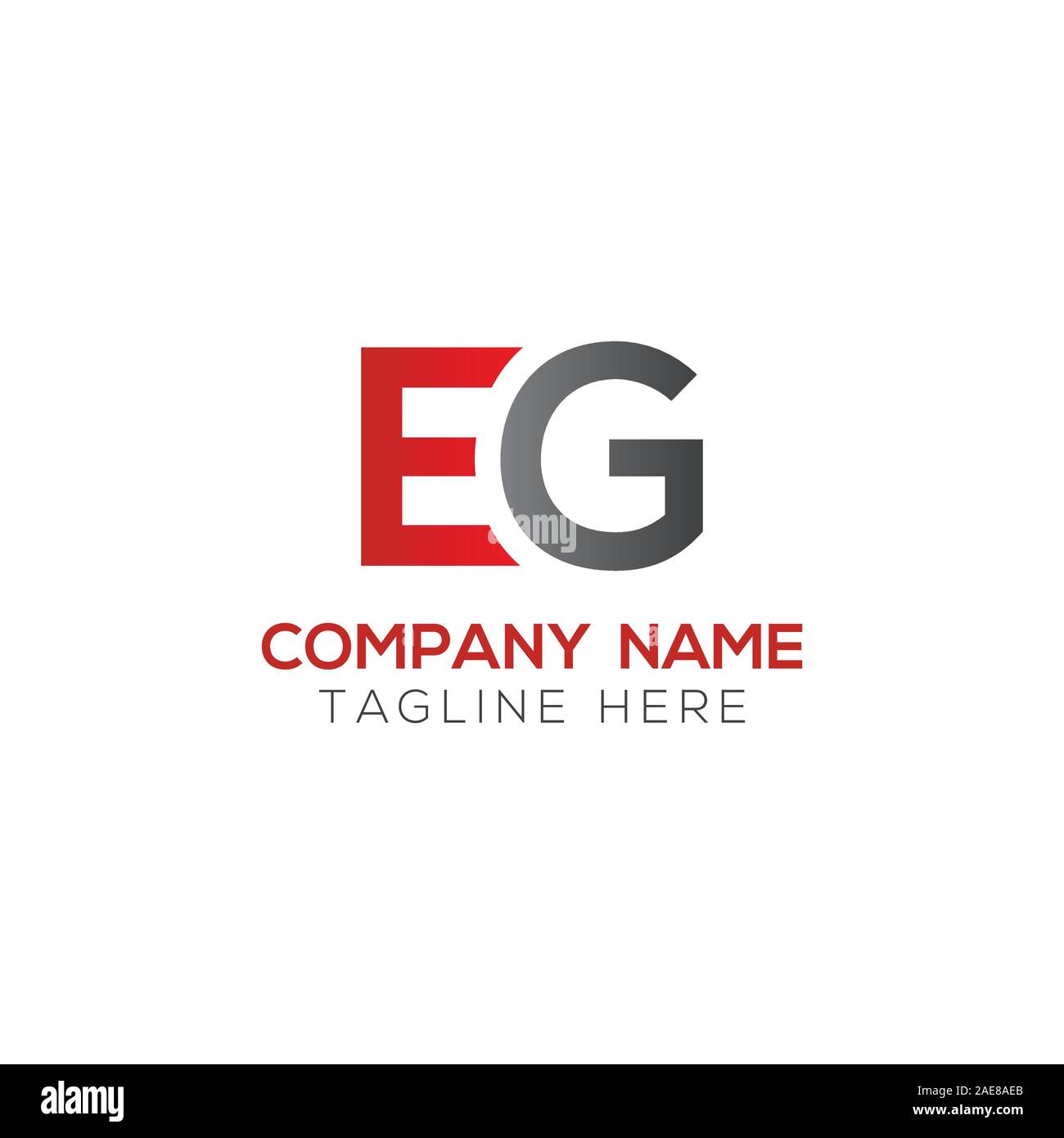 Par exemple initial Lettre Logo mixte. Lettre de la création de logo d ...