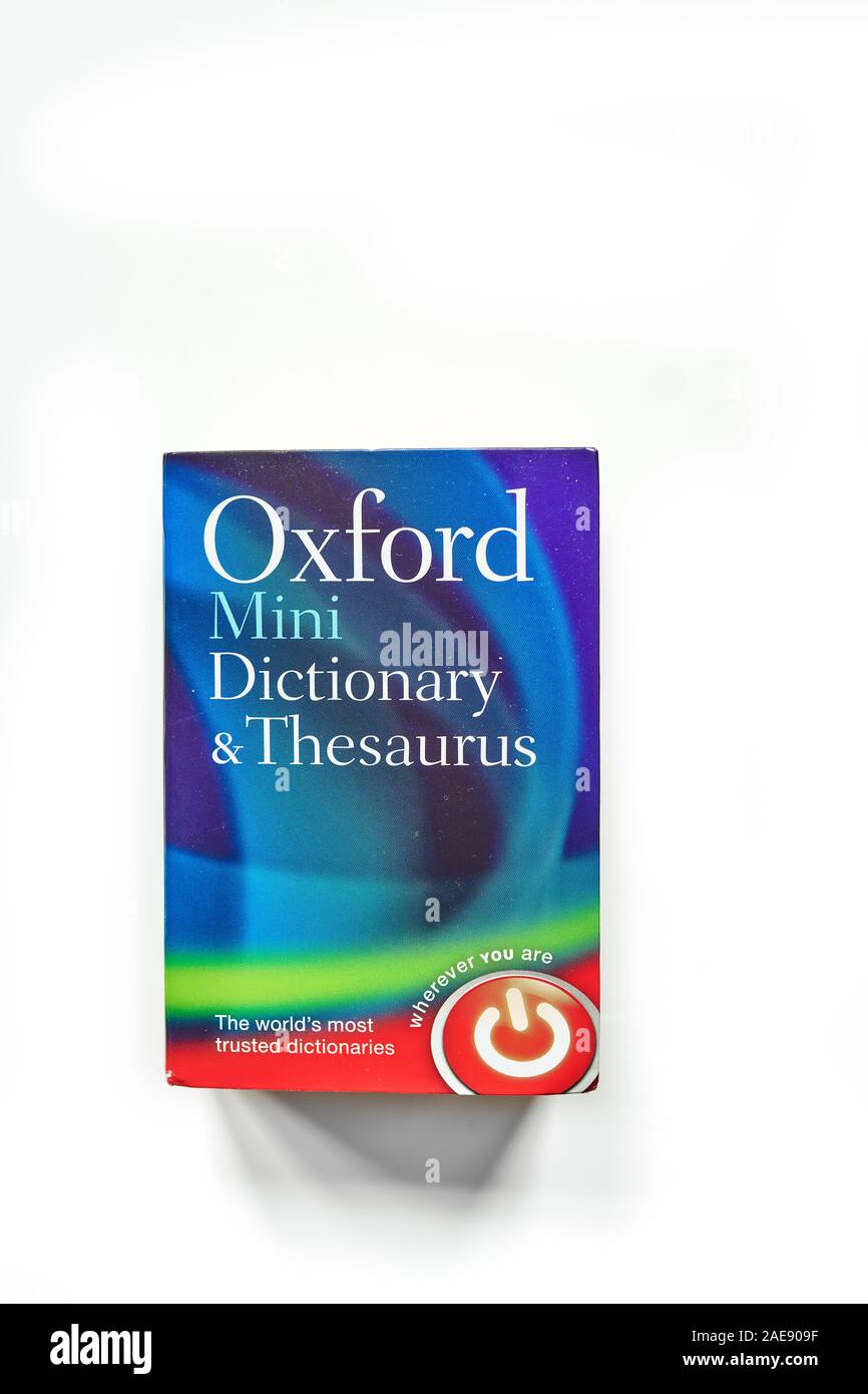 Oxford english dictionary book cover Banque de photographies et d ...