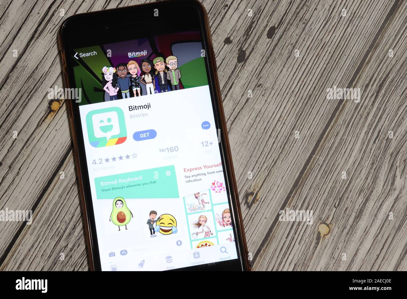 Bitmoji logo Banque de photographies et d’images à haute résolution - Alamy