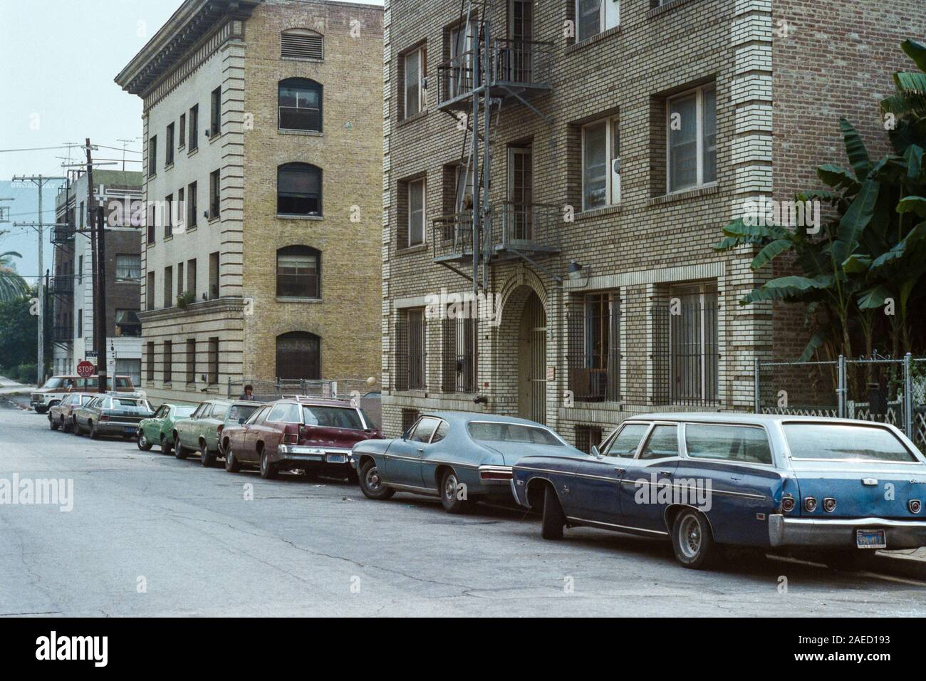 Los angeles downtown 1985 Banque de photographies et d’images à haute ...