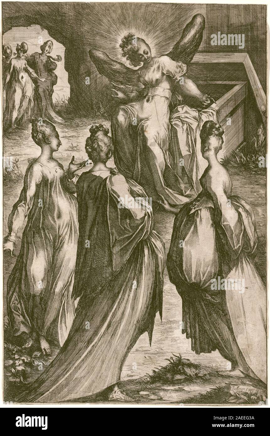 Jacques Bellange, les trois Marie au tombeau Les Trois Marie au Tombeau ...