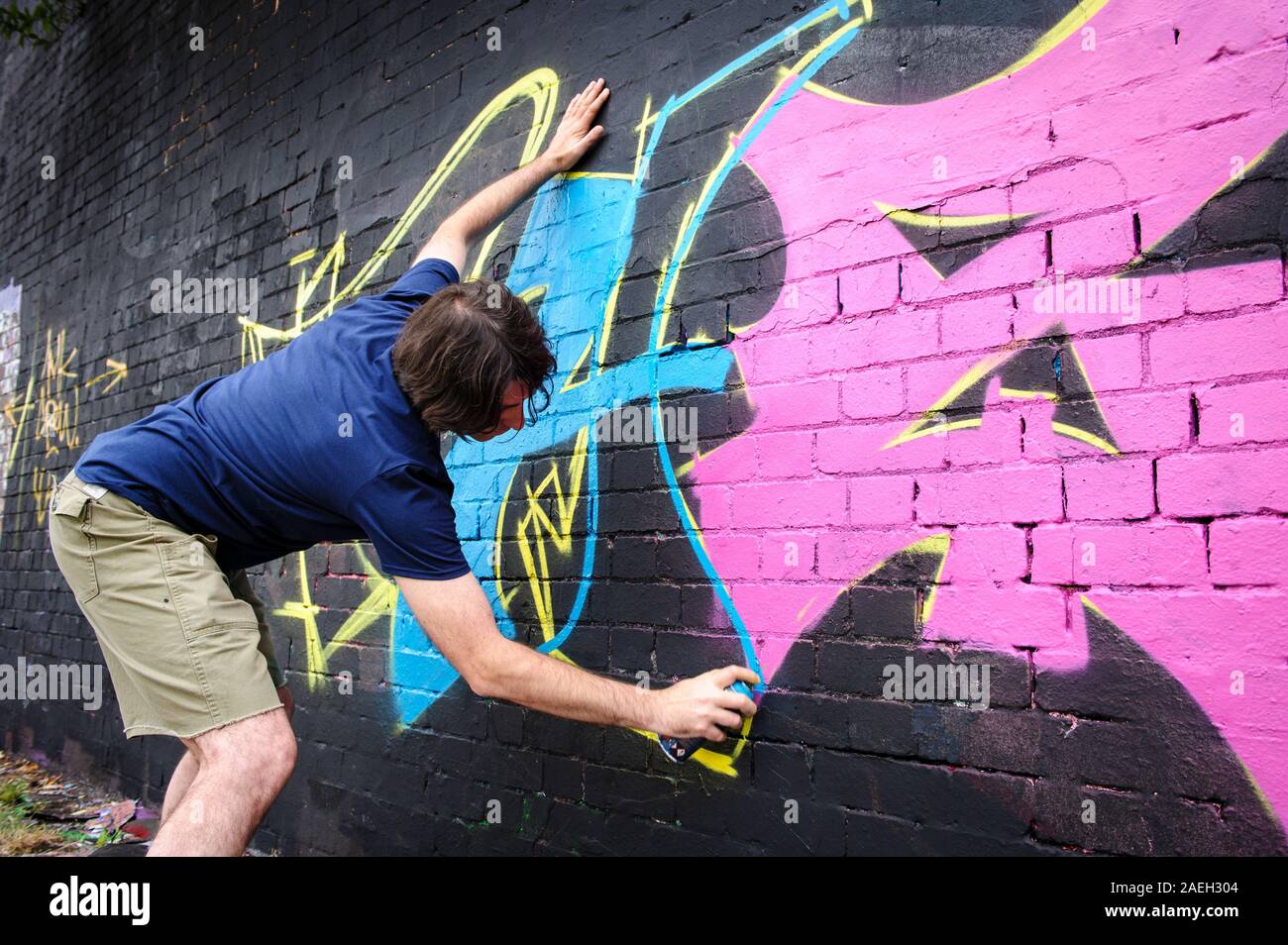Artiste De Graffiti Banque d'image et photos - Alamy