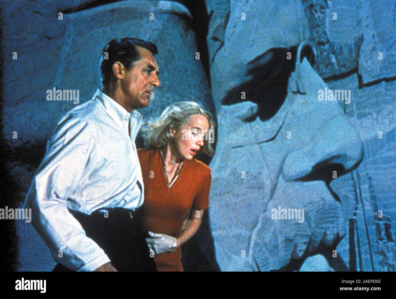 NORTH BY NORTHWEST 1959 MGM film avec Cary Grant et Eva Marie Saint ...
