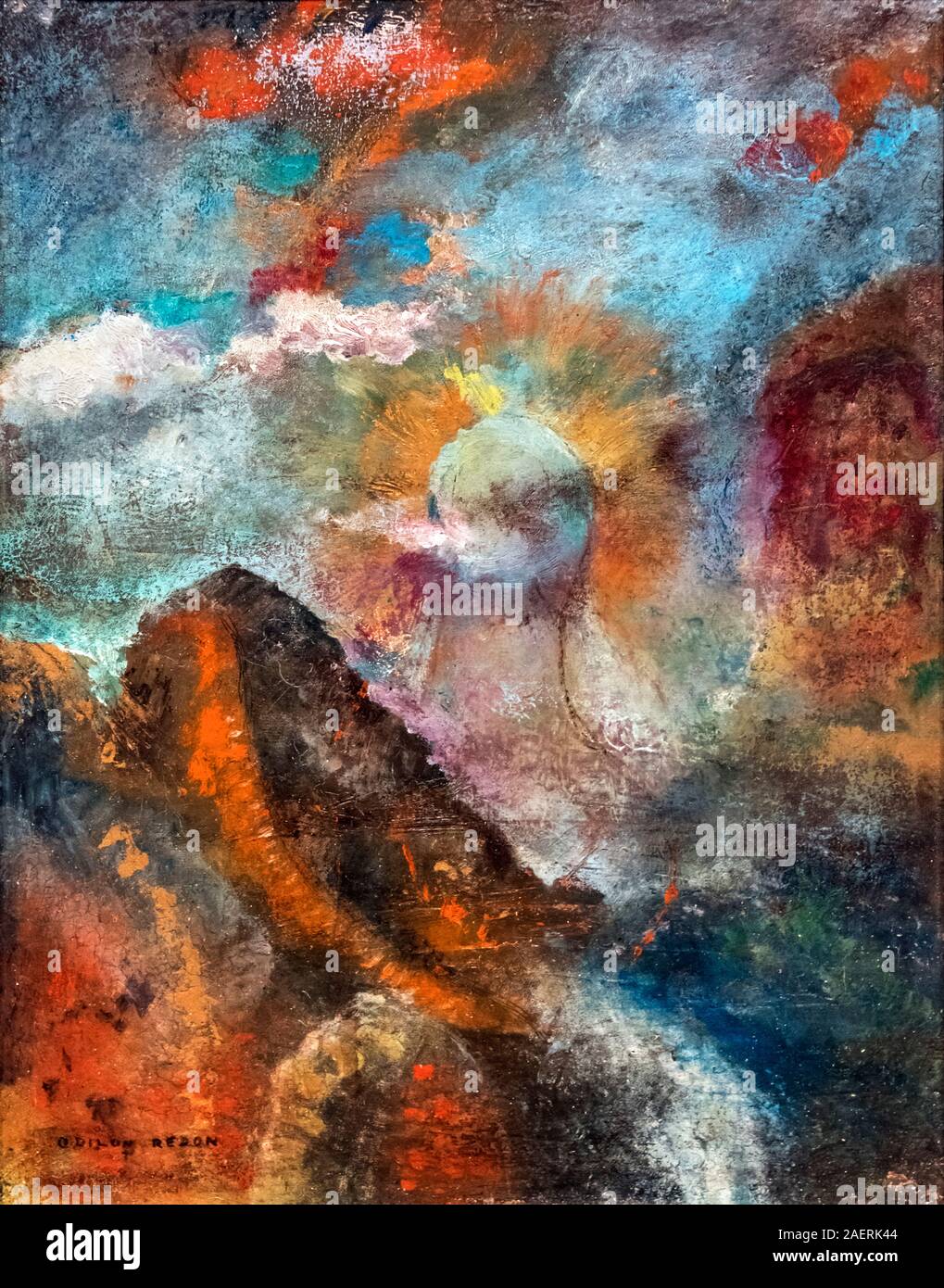 Odilon Redon 1840 1916 France French Banque Dimage Et Photos Alamy