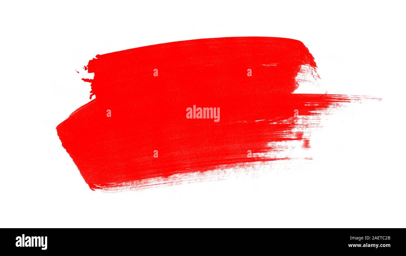 Peinture avec tache rouge Banque de photographies et d’images à haute ...