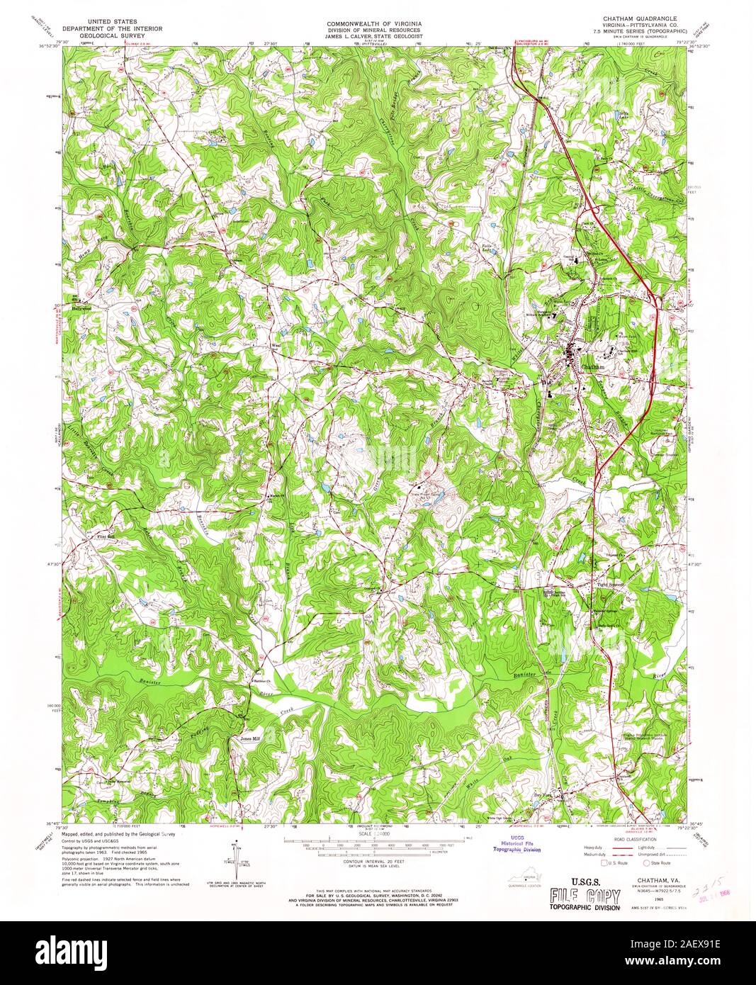 Mappa di chatham Banque d'images détourées - Alamy