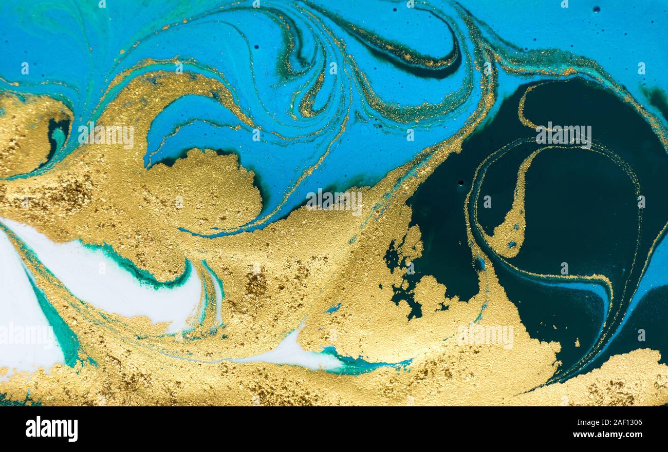 Ondulation vert eau bleue Banque de photographies et d’images à haute ...
