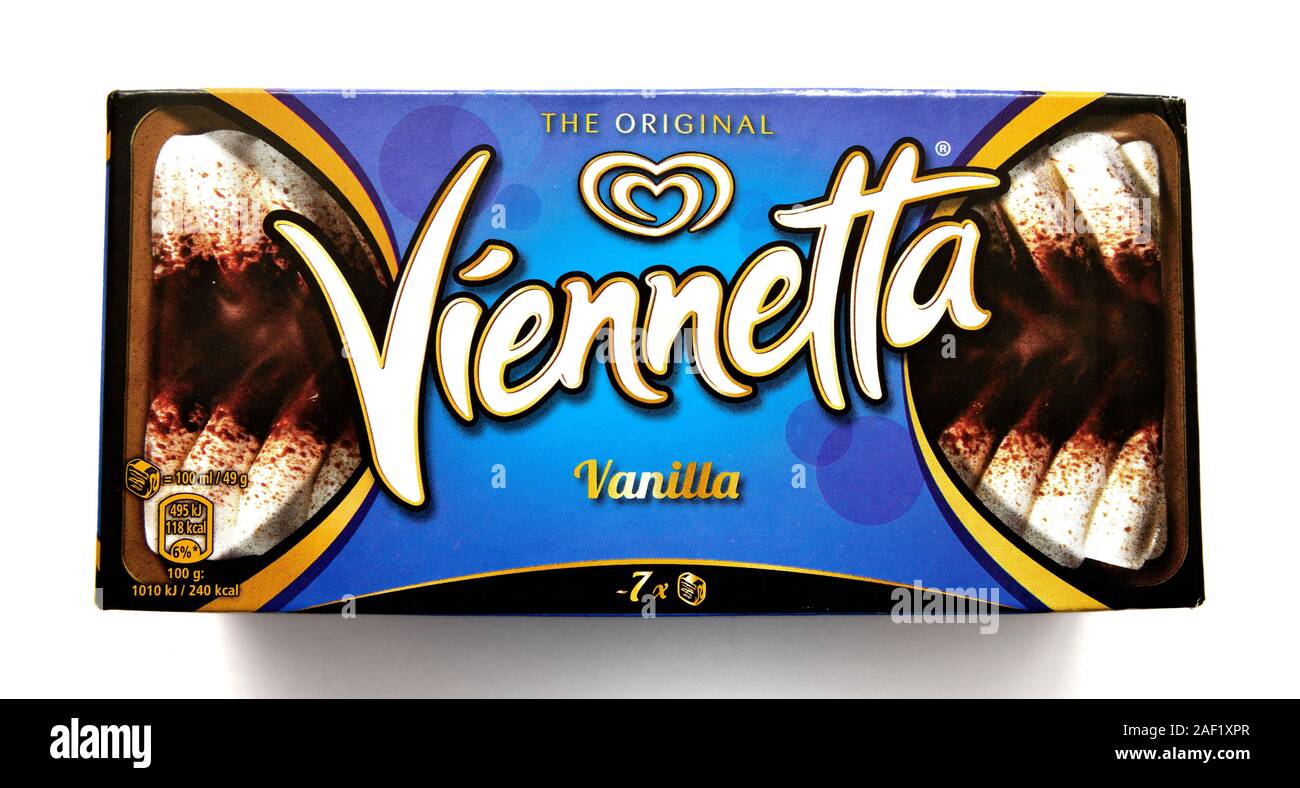 Viennetta vanilla ice cream Banque de photographies et d’images à haute ...