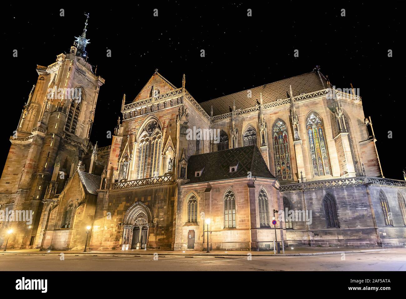 Collégiale saint martin colmar Banque de photographies et d’images à ...