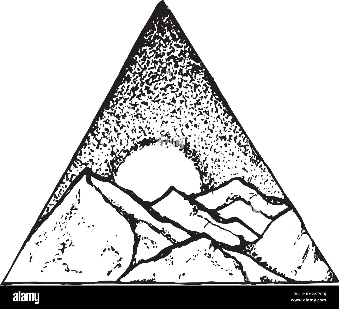 Inscribed triangle Banque de photographies et d’images à haute ...