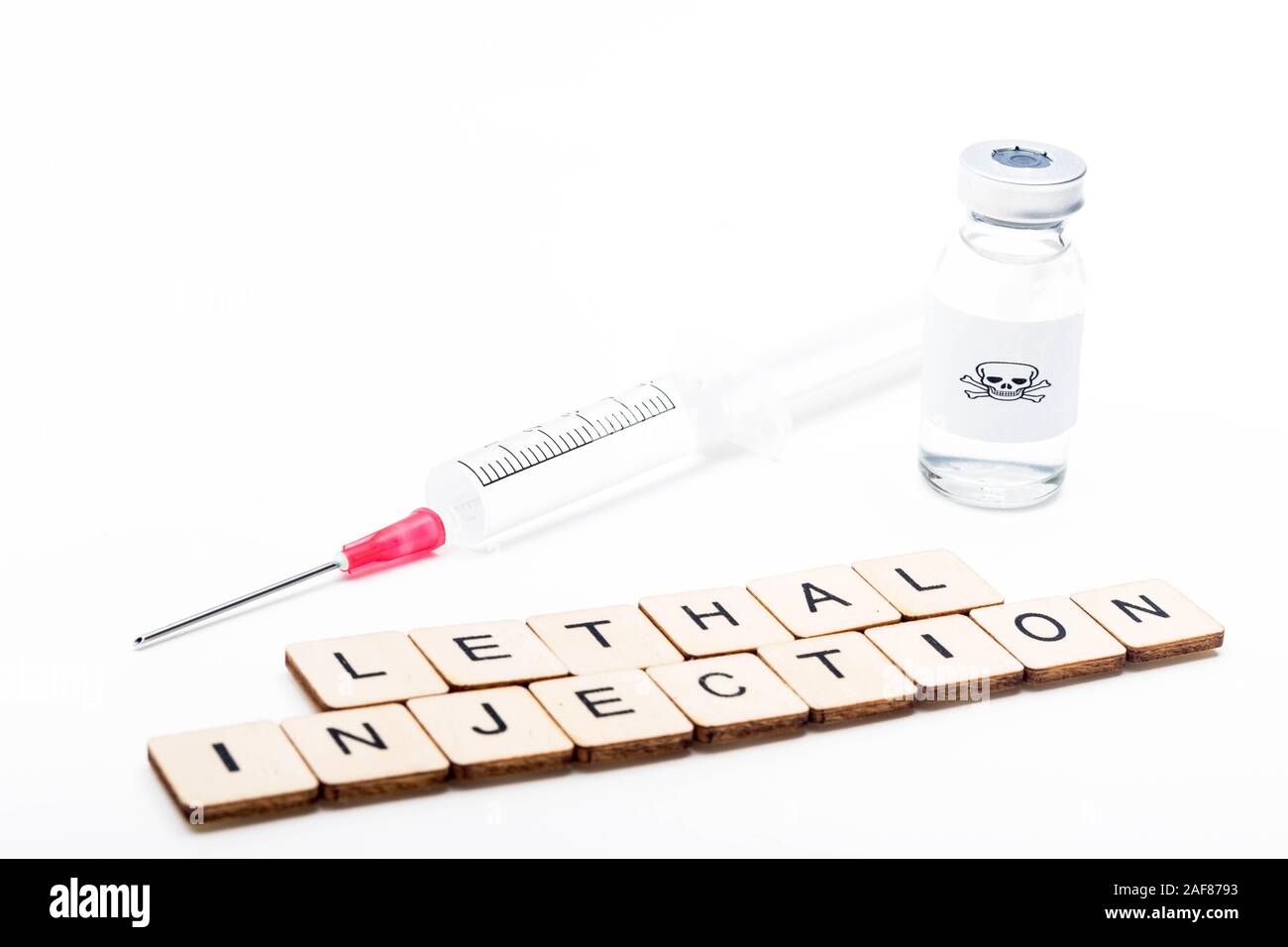 Injection létale Banque d'images détourées - Alamy