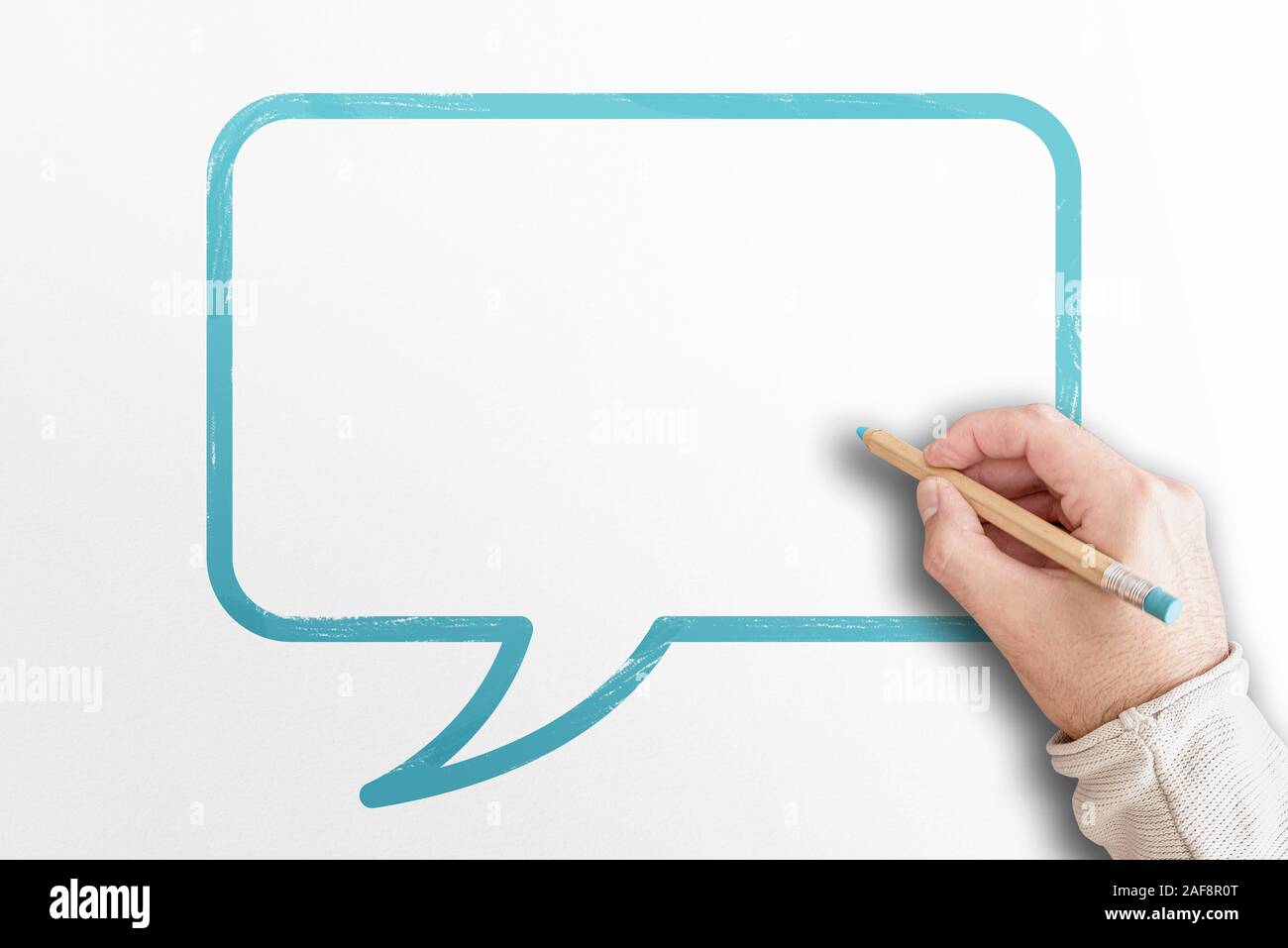 Main avec un crayon Banque de photographies et d’images à haute ...