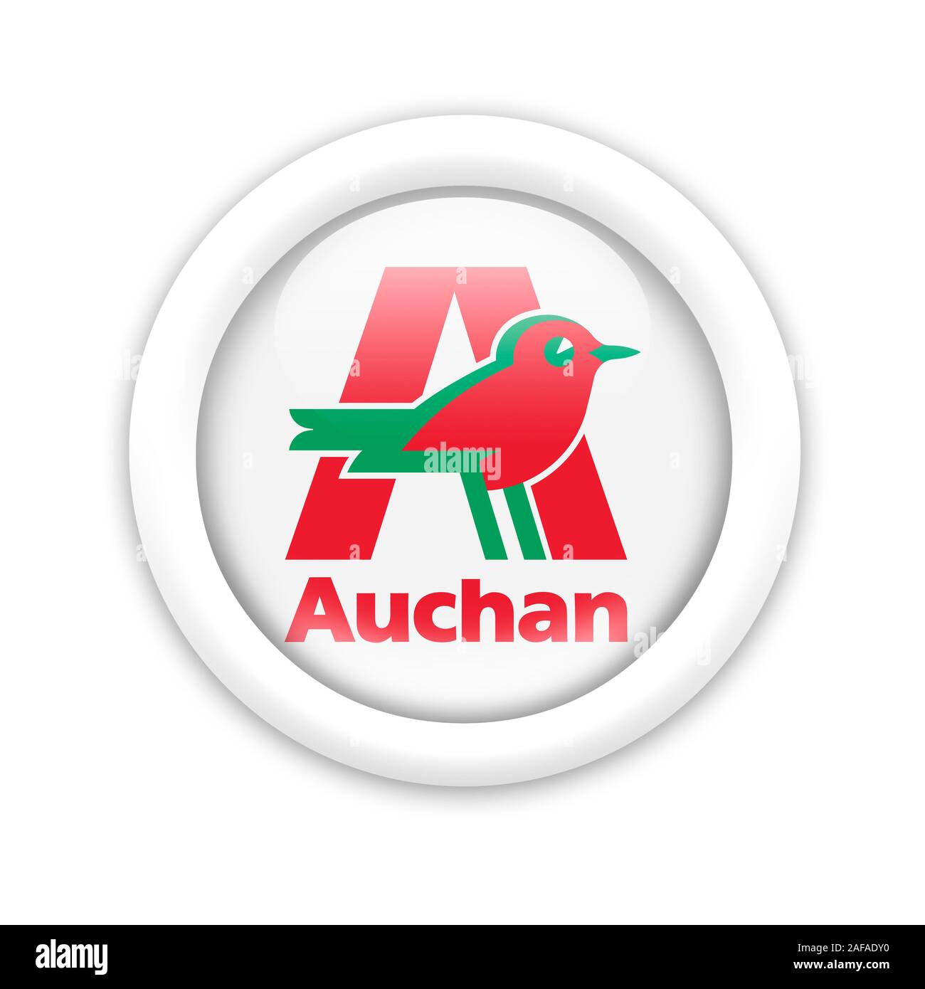Logo auchan Banque de photographies et d’images à haute résolution - Alamy