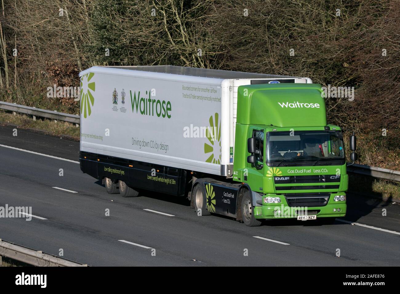 Camion camion uk remorque livraison de nourriture hgv Banque de ...