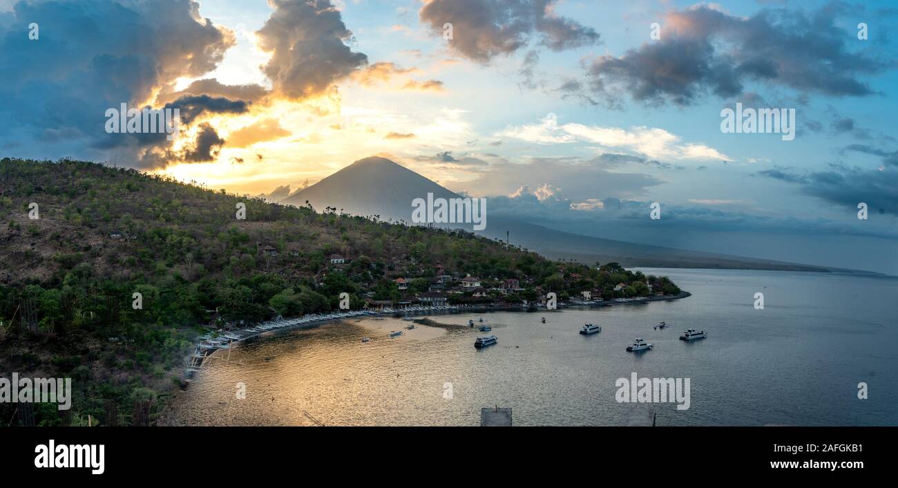 Volcan Mont Agung Banque d'image et photos - Alamy