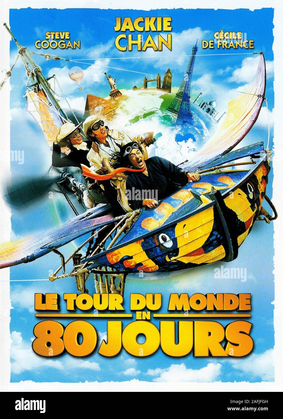 Le tour du monde en 80 jours affiche Banque de photographies et d ...