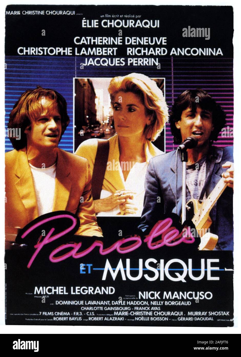 Christophe lambert 1984 Banque de photographies et d’images à haute ...