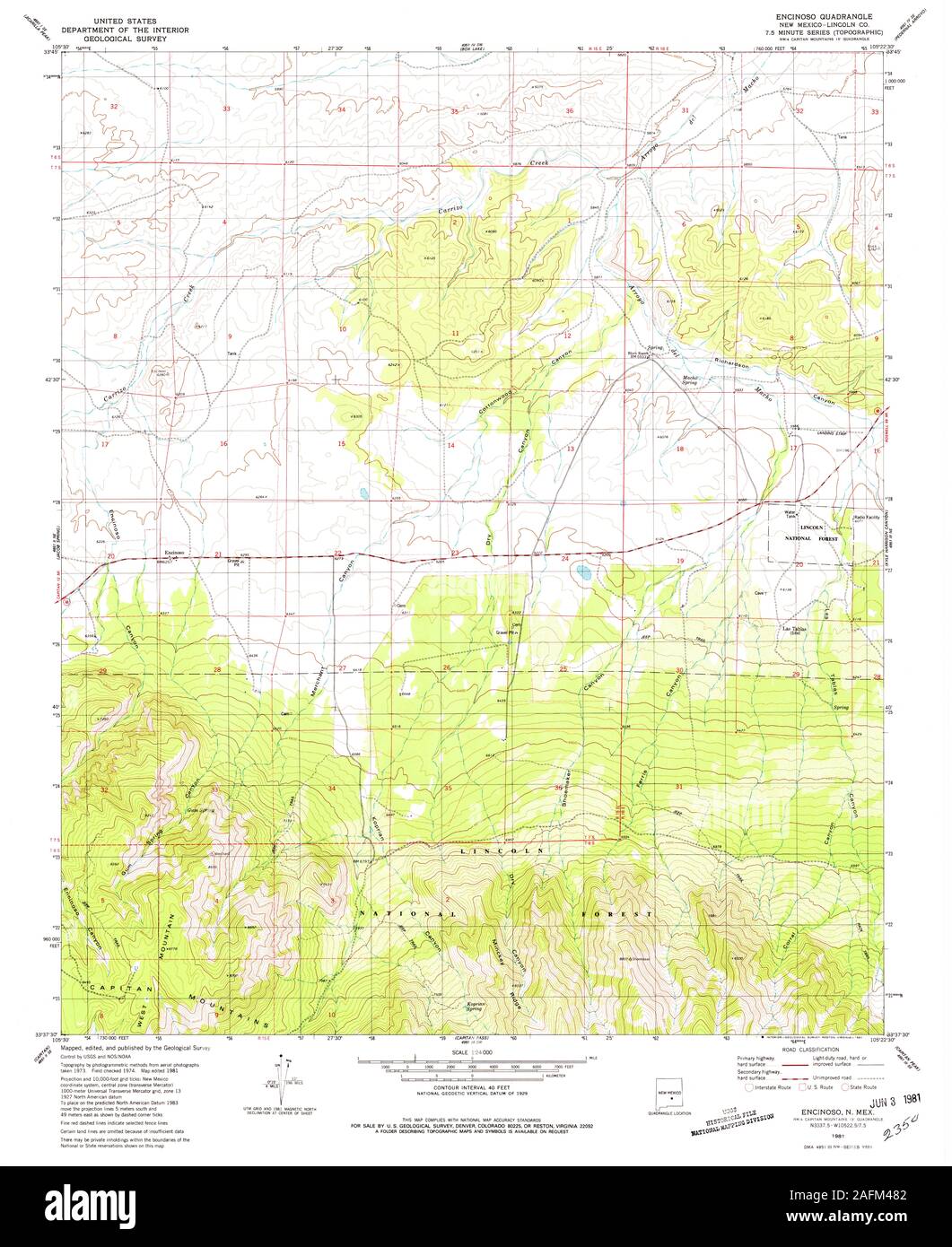 1981 mapa de mexico Banque de photographies et d’images à haute ...