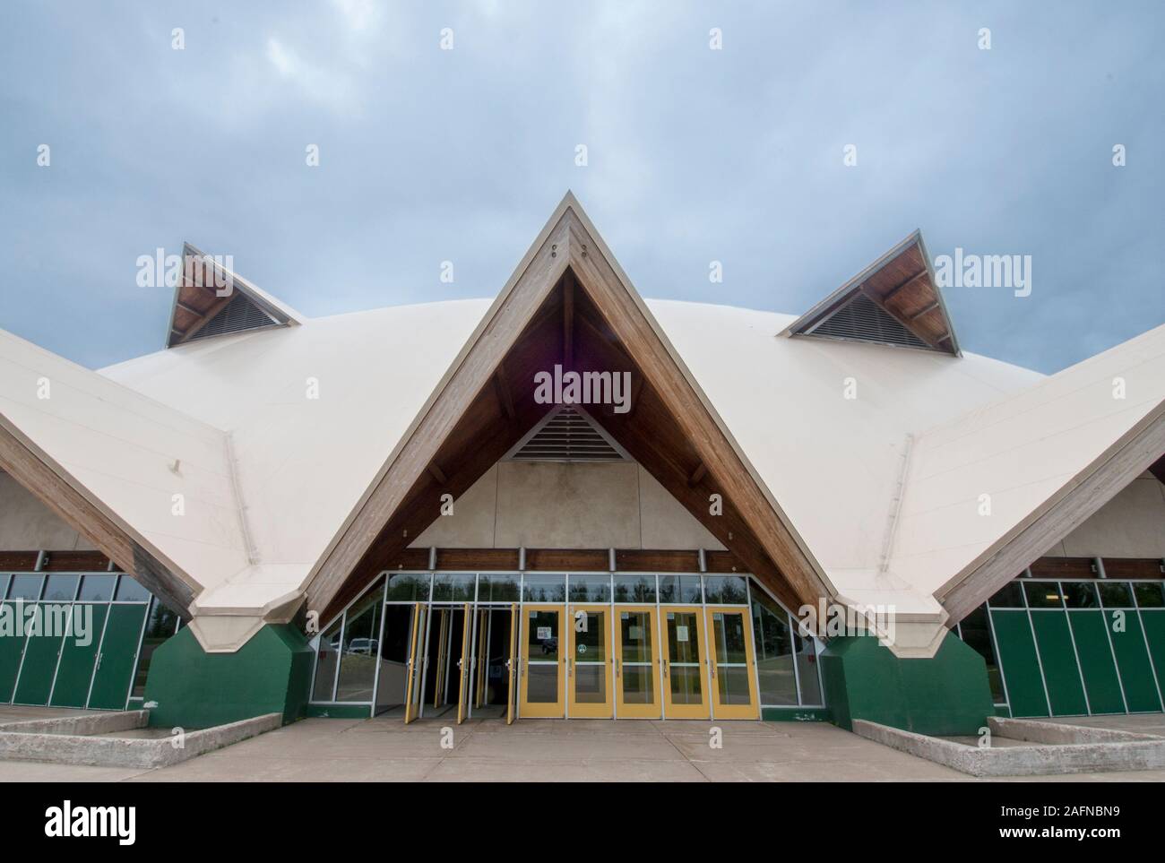 Marquette, Michigan. Le Superior Dome, est répertorié comme le ...