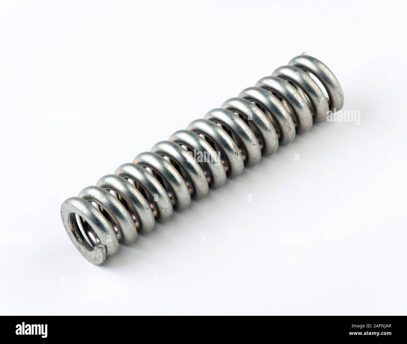 Ressort en acier blanc Banque de photographies et d’images à haute ...