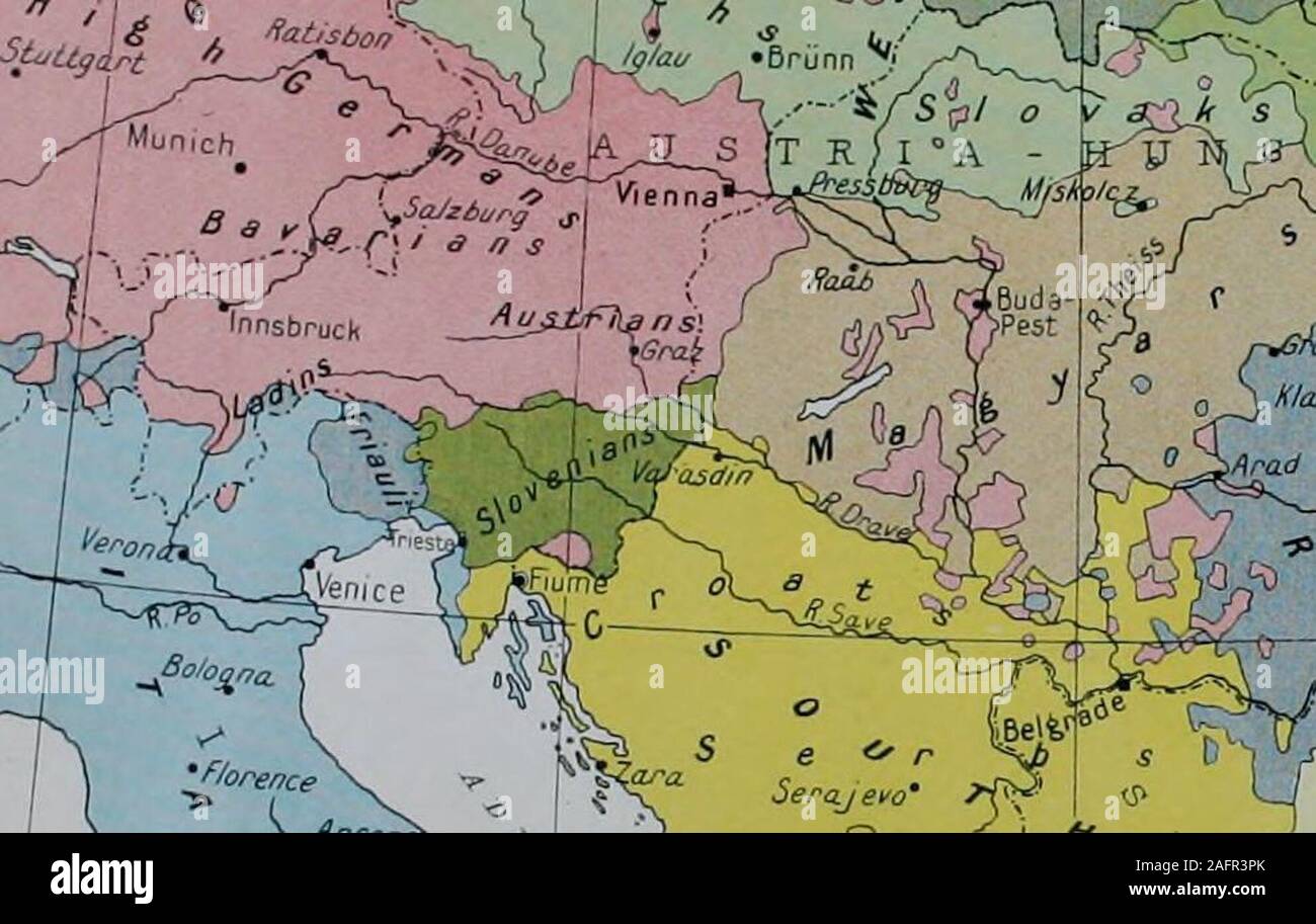 Map of balkan states Banque d'image et photos - Alamy