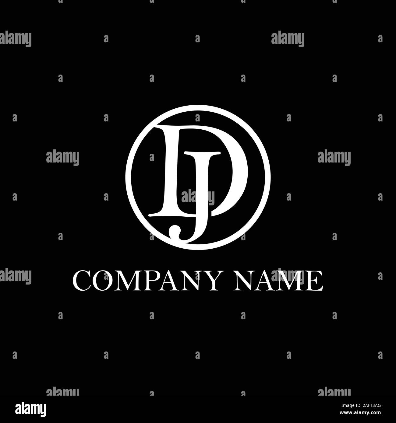 Initial D dessins de logos, logo lettre D Image Vectorielle Stock - Alamy