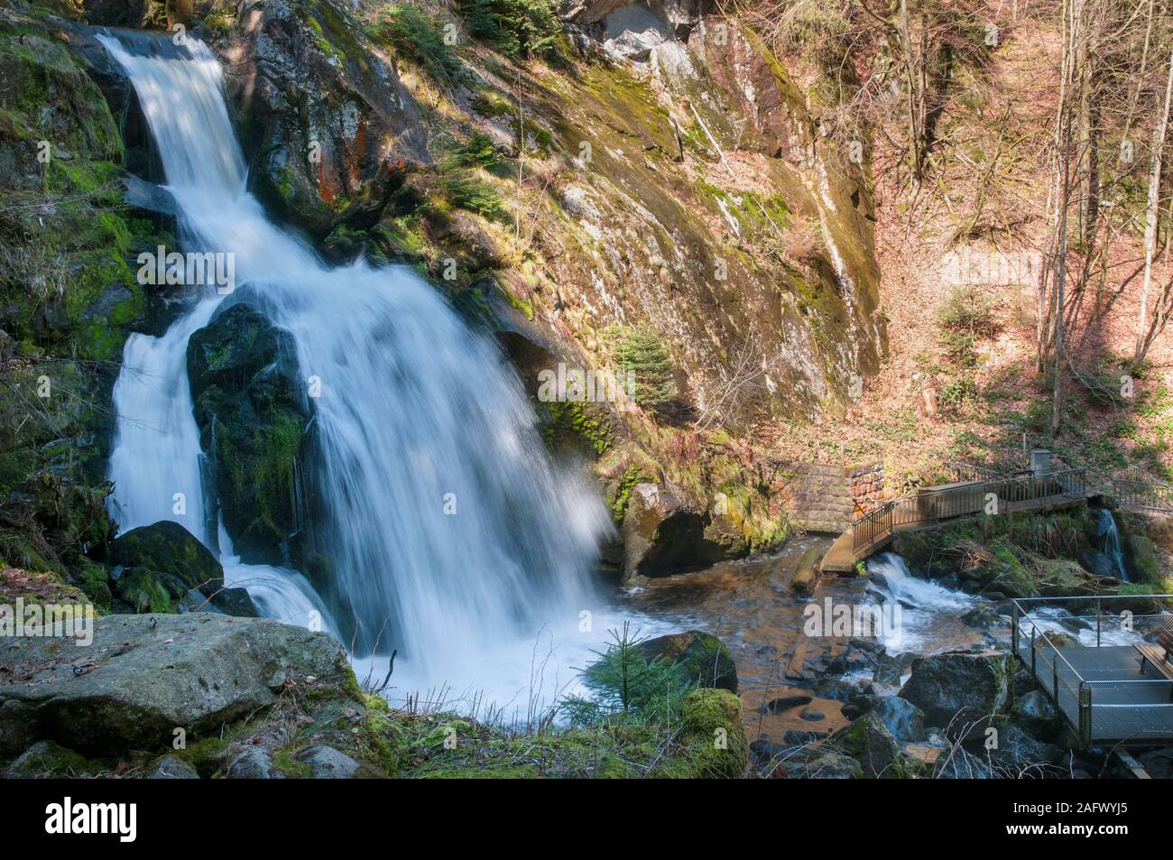 Cascade de triberg Banque de photographies et d’images à haute ...