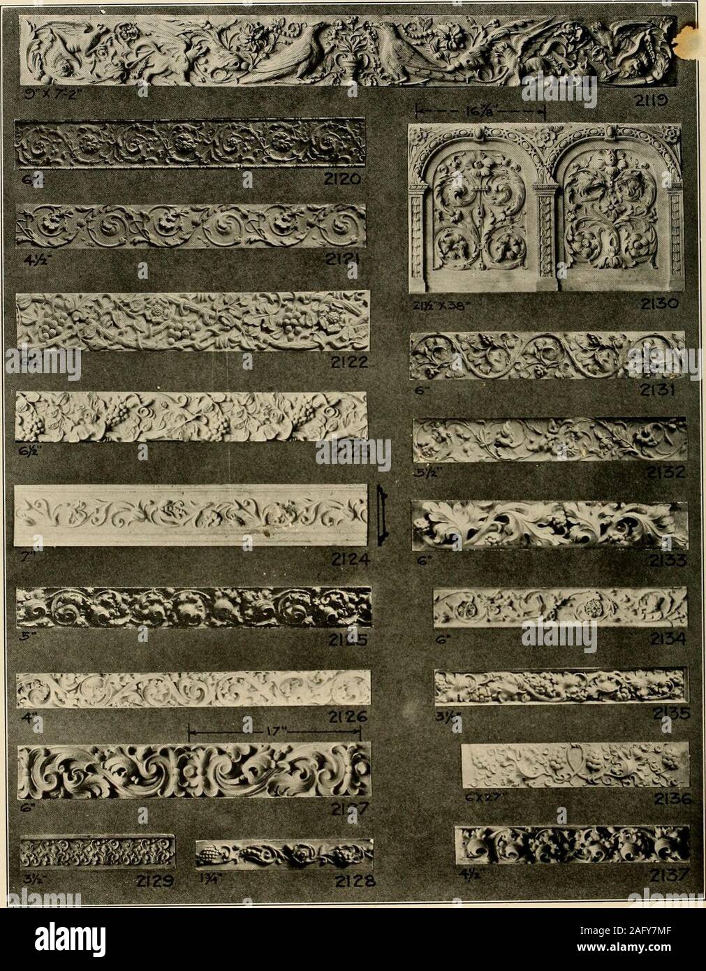 Frises gothiques Banque de photographies et d’images à haute résolution ...