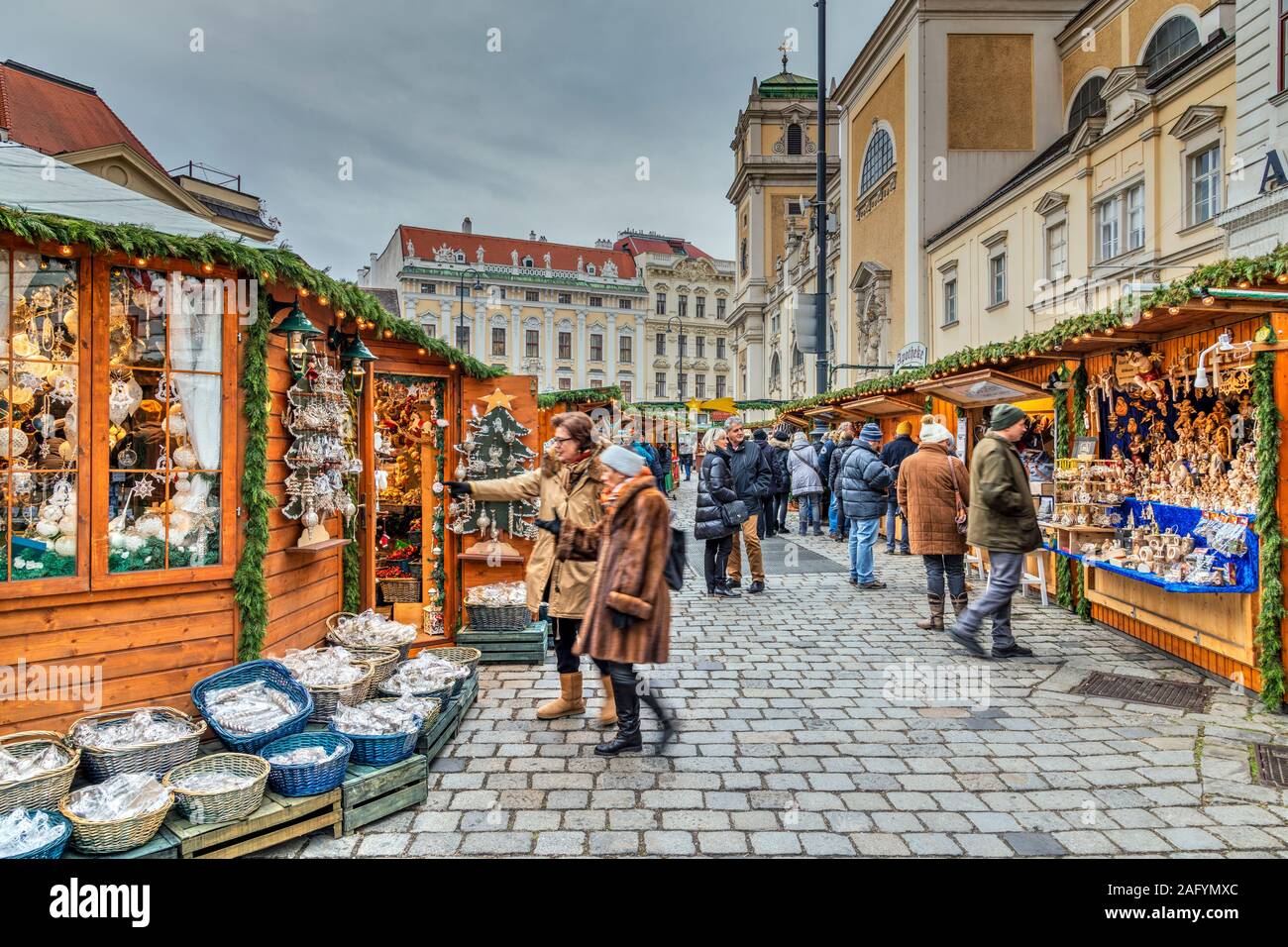 Marché de noel vienne Banque de photographies et d’images à haute ...