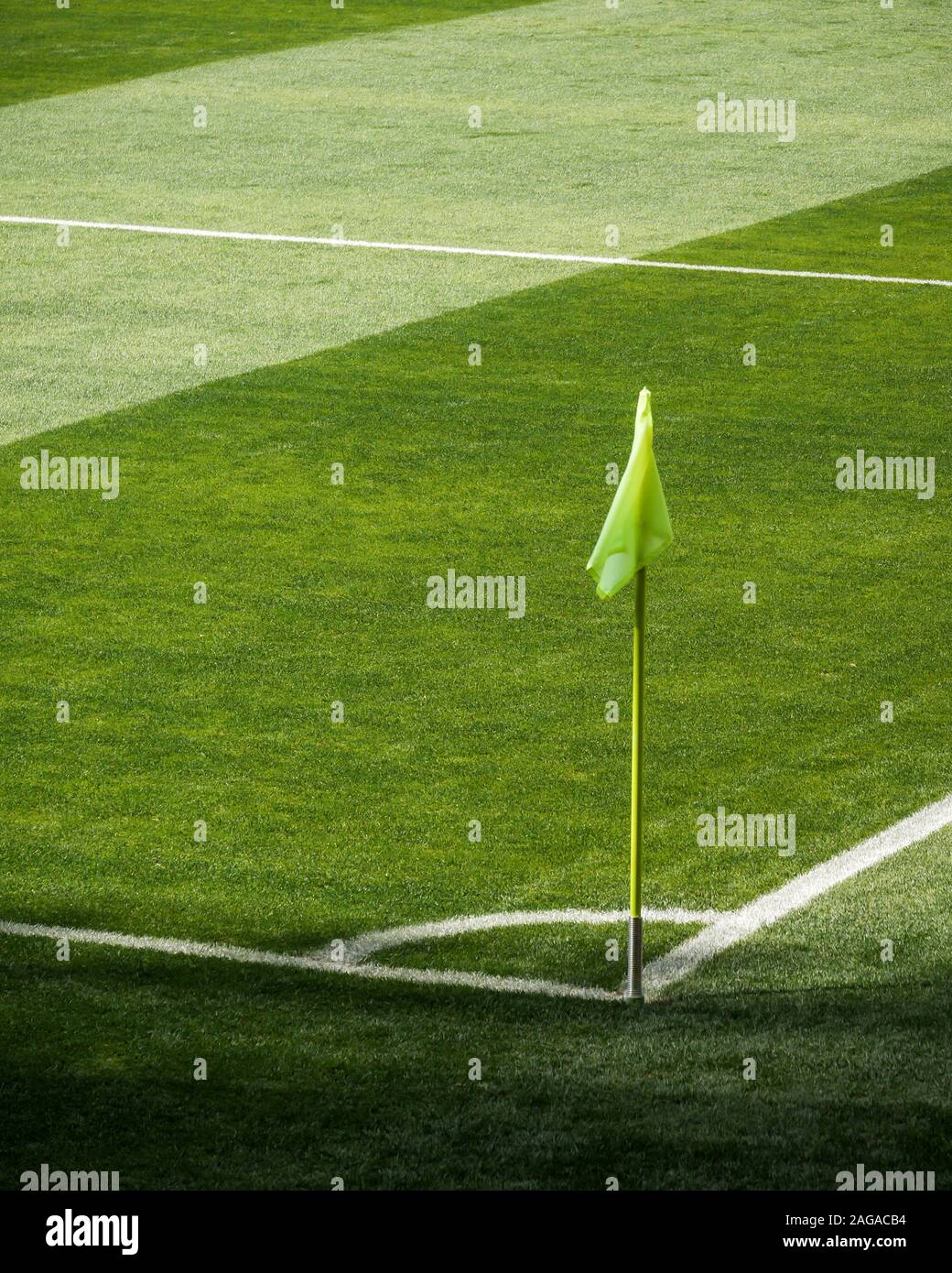 Football corner flag Banque de photographies et d’images à haute ...