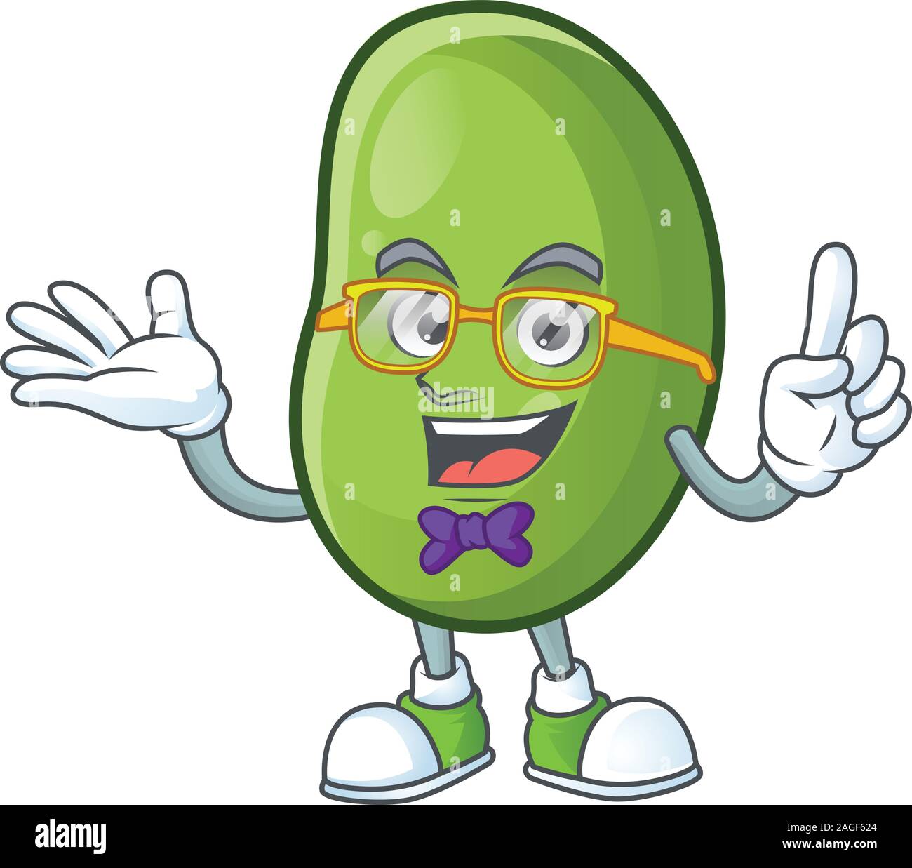 Lire le haricot Banque d'images vectorielles - Alamy