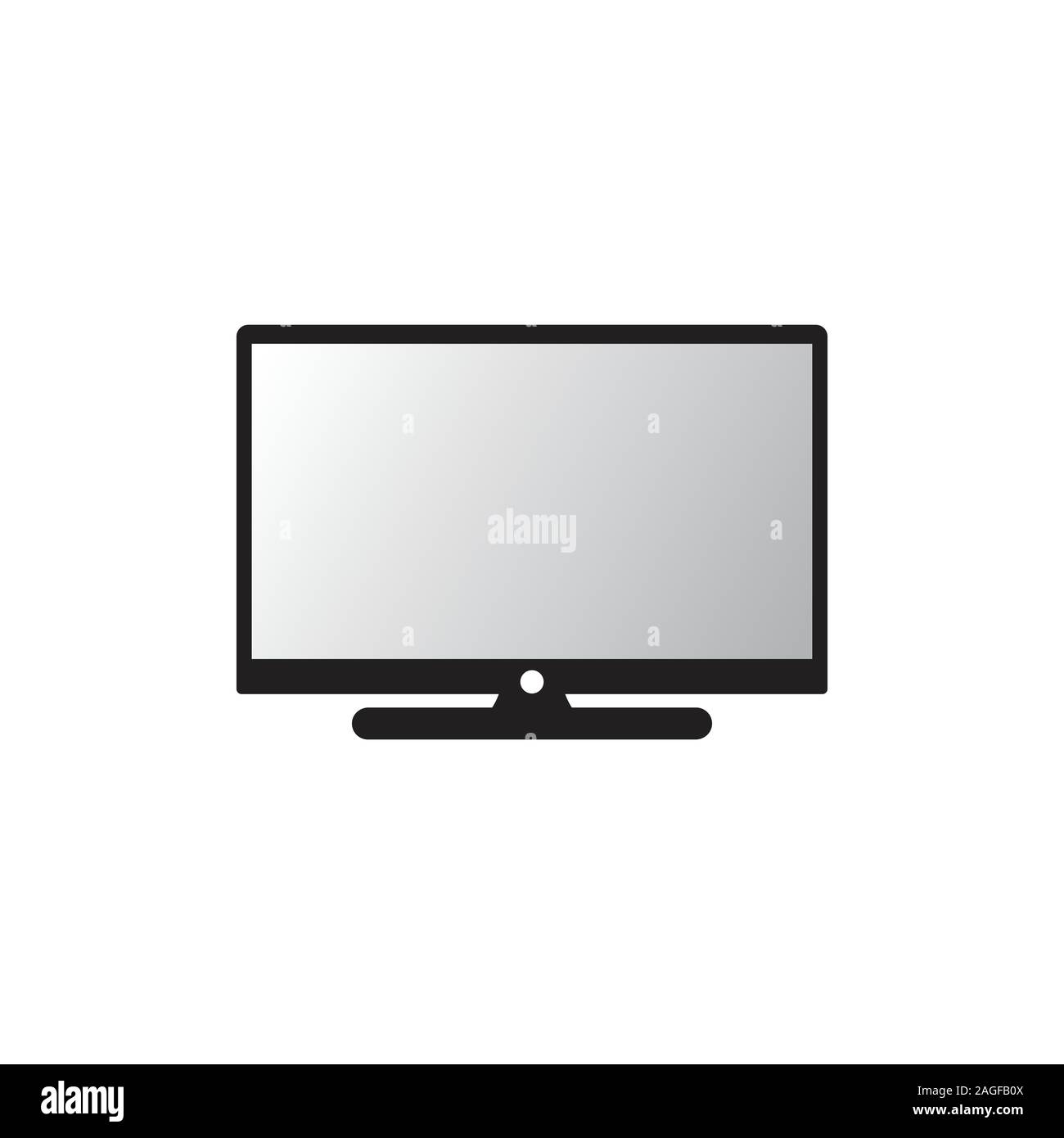 L'icône tv moderne vecteur. Icône PC. L'icône du moniteur. Vector ...