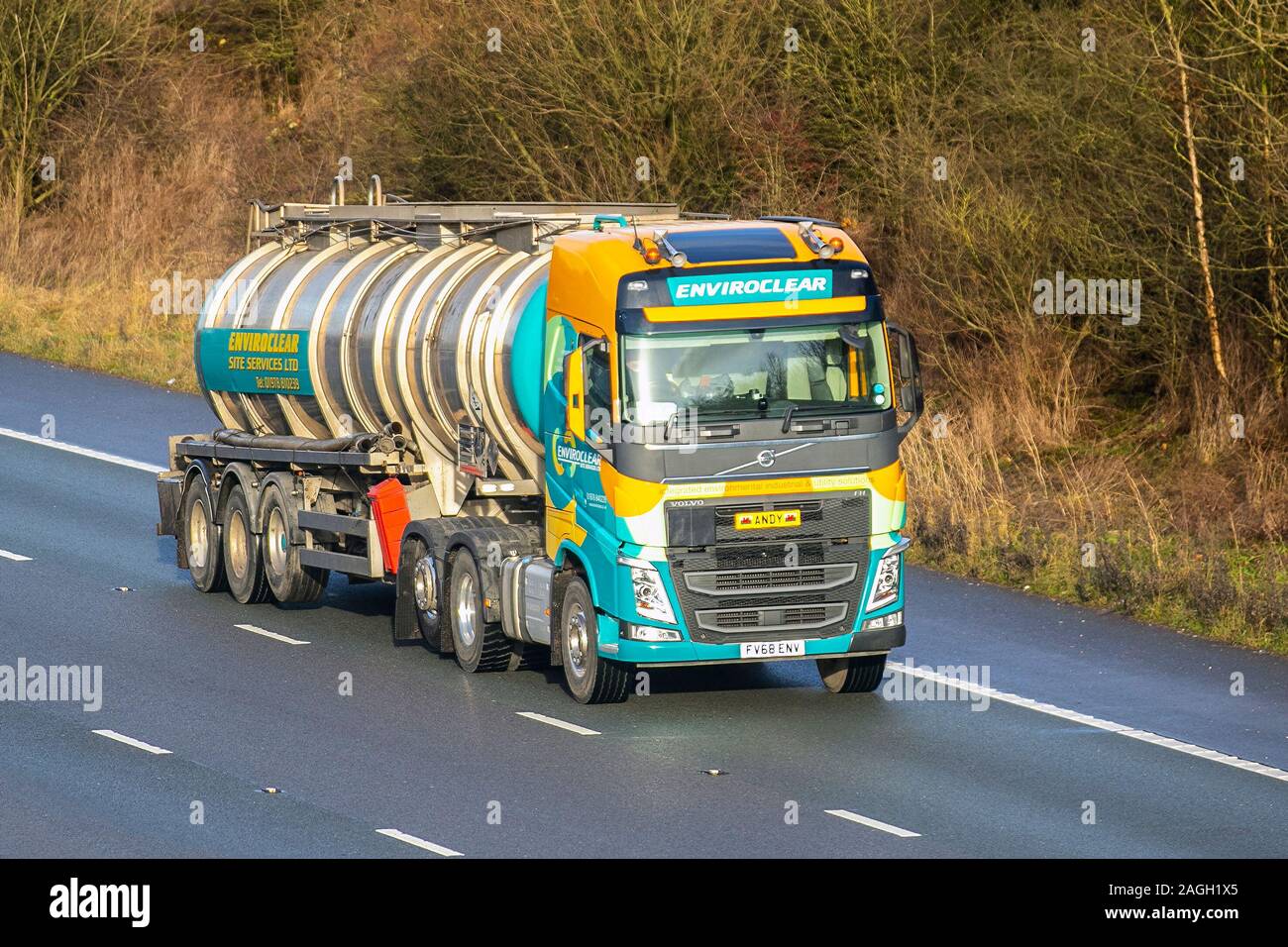Enviroclear conduite Andy ; les camions de livraison Transport, camion ...