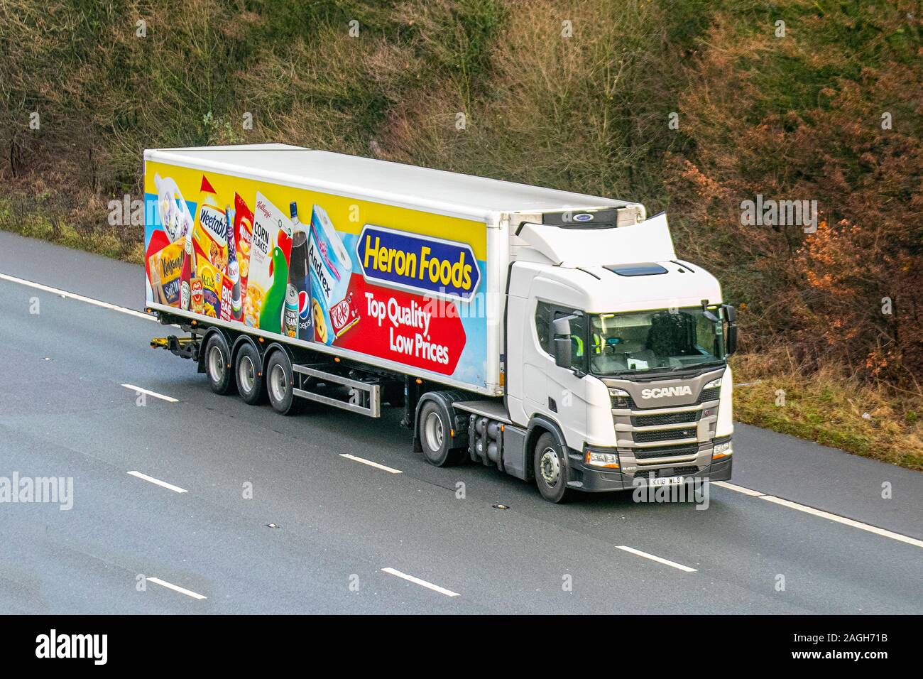 Les camions de livraison Transport Aliments HERON, camion, transport ...