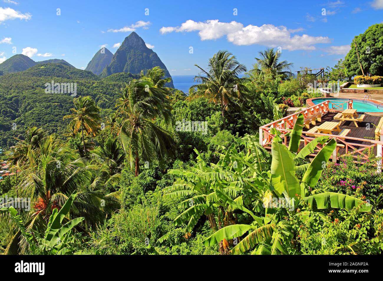 Les pitons Banque de photographies et d’images à haute résolution - Alamy