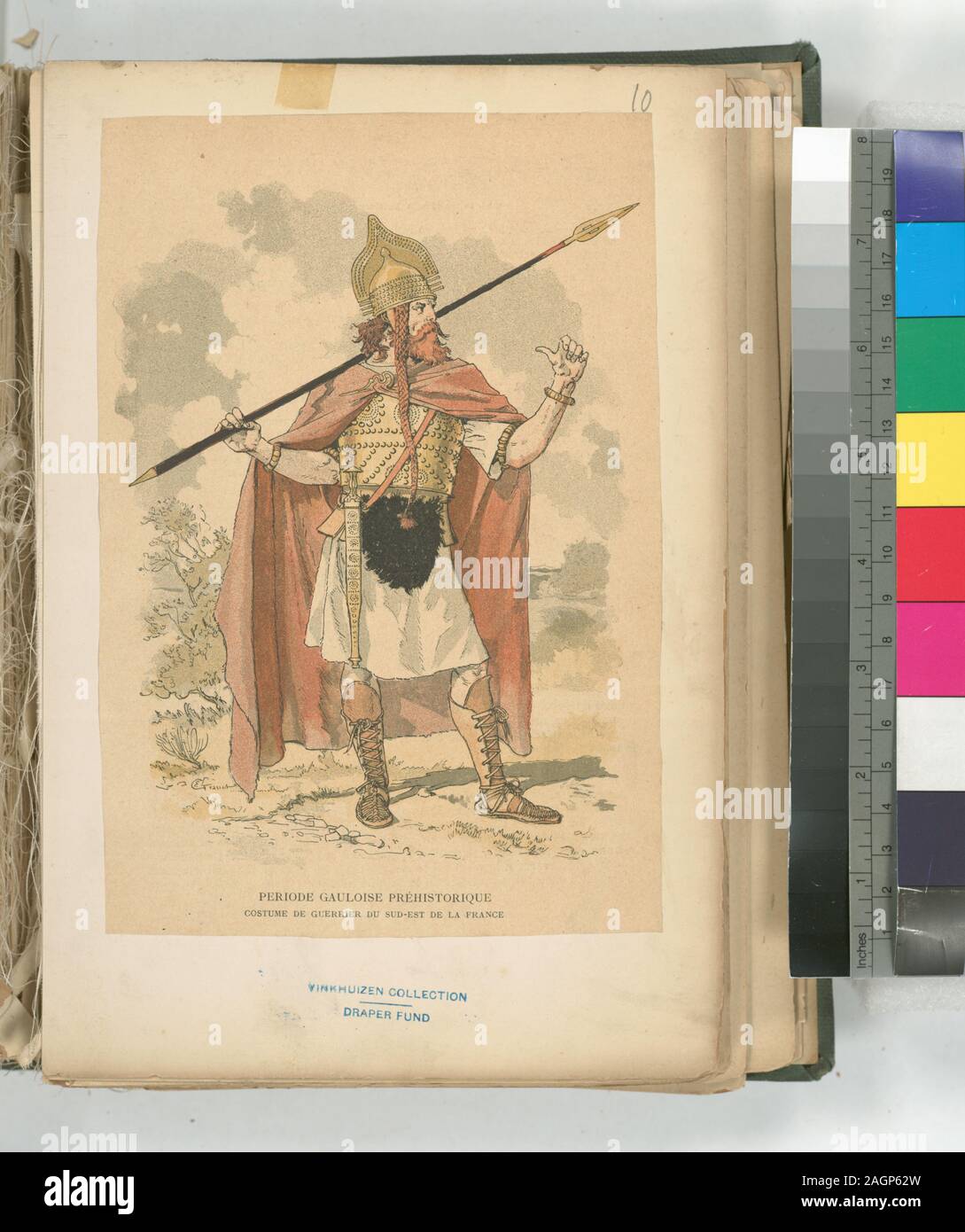 Période Gauloise Prehistorique : costume de guerrier du sud-est de la ...