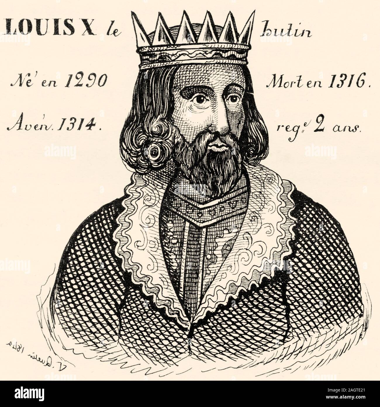 Louis x le querelleur Banque de photographies et d’images à haute ...