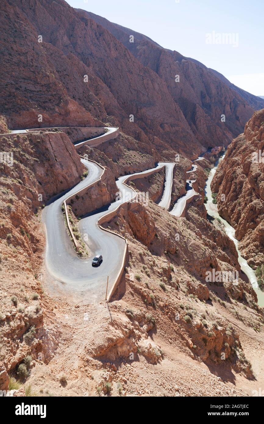 Route des gorges Banque de photographies et d’images à haute résolution ...