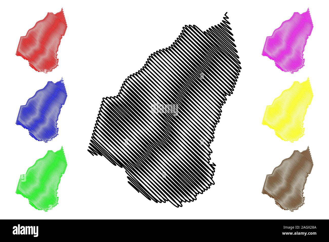 Région de Guidimaka (régions de la Mauritanie, République islamique de ...