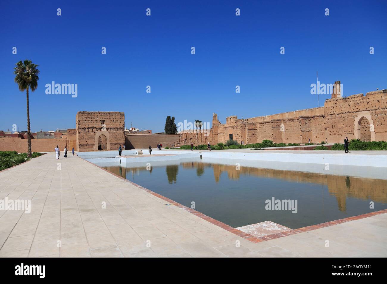 Palais El Badi, Badii (, Badia), l'Incomparable Palace, 16ème siècle ...