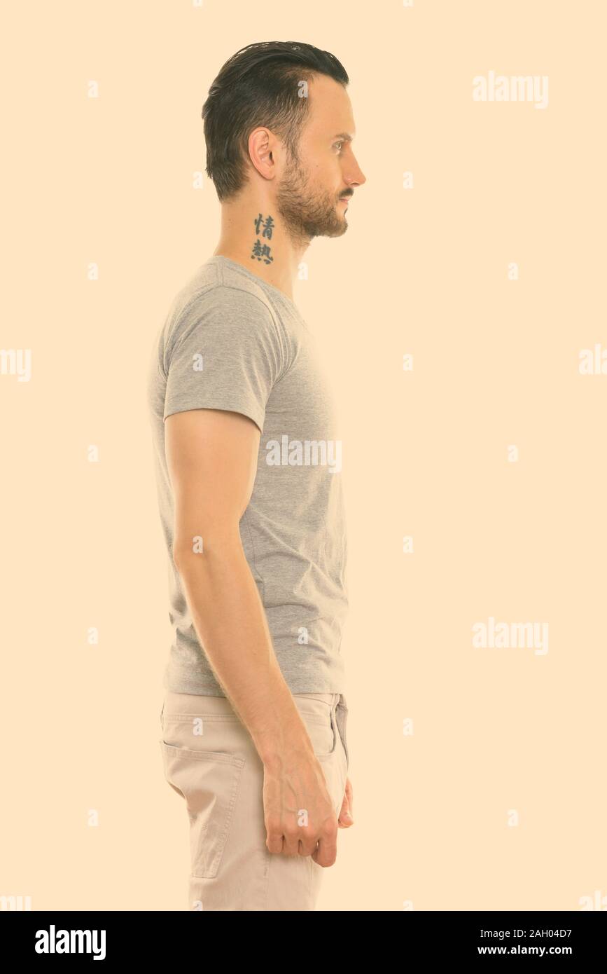 Vue De Profil Vers La Droite Banque d'image et photos - Alamy